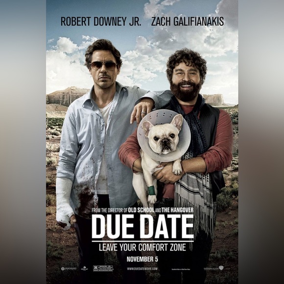 Media | Due Date Dvd Comedy Movie Robert Downey Jr Zach Galifianakis ...